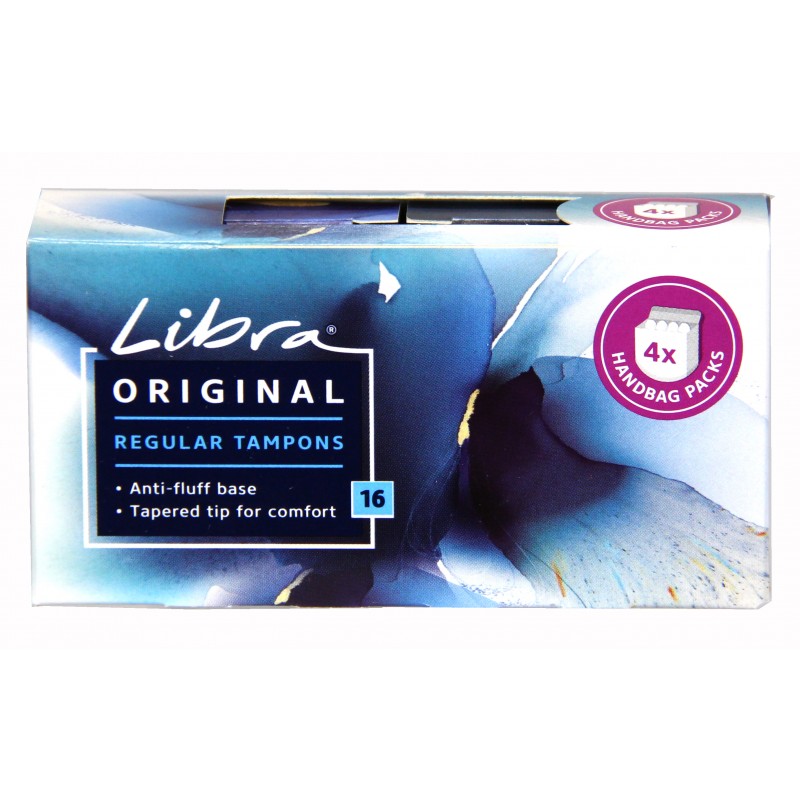 Libra Tampons REG 16pk Purse PeleGuy Distribution Pty Ltd 1300 377 341