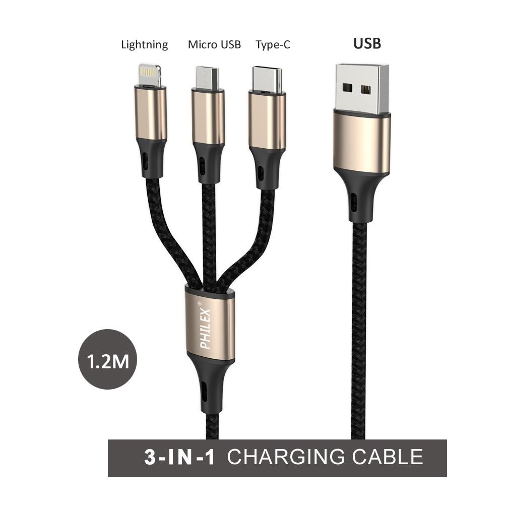 3 IN 1 Data cable PHILEX - Products PeleGuy Distribution Pty Ltd 1300 ...