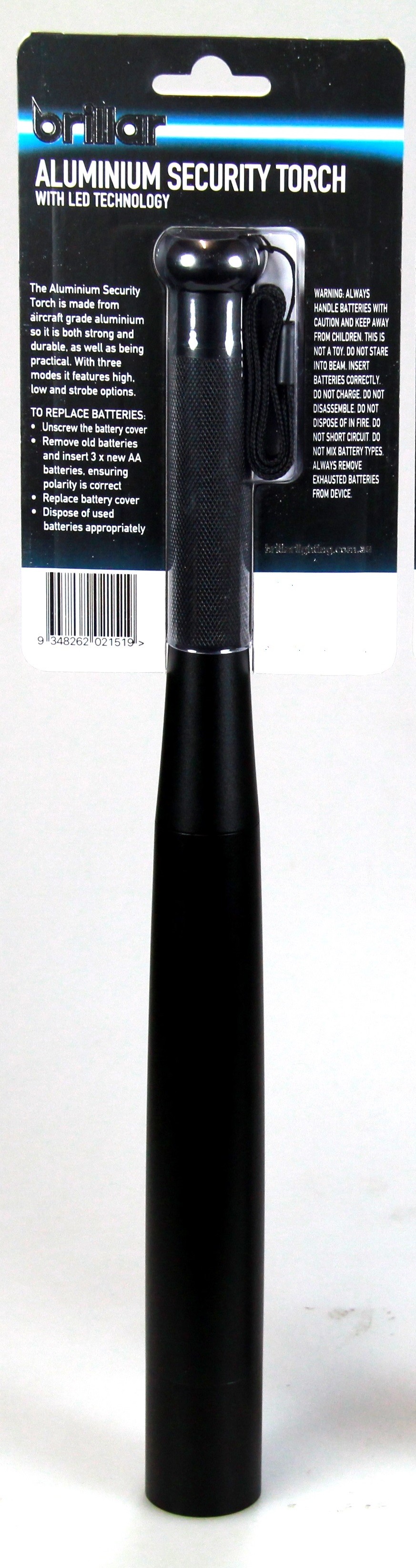 Security Torch Aluminium - Torches - Products PeleGuy Distribution Pty ...