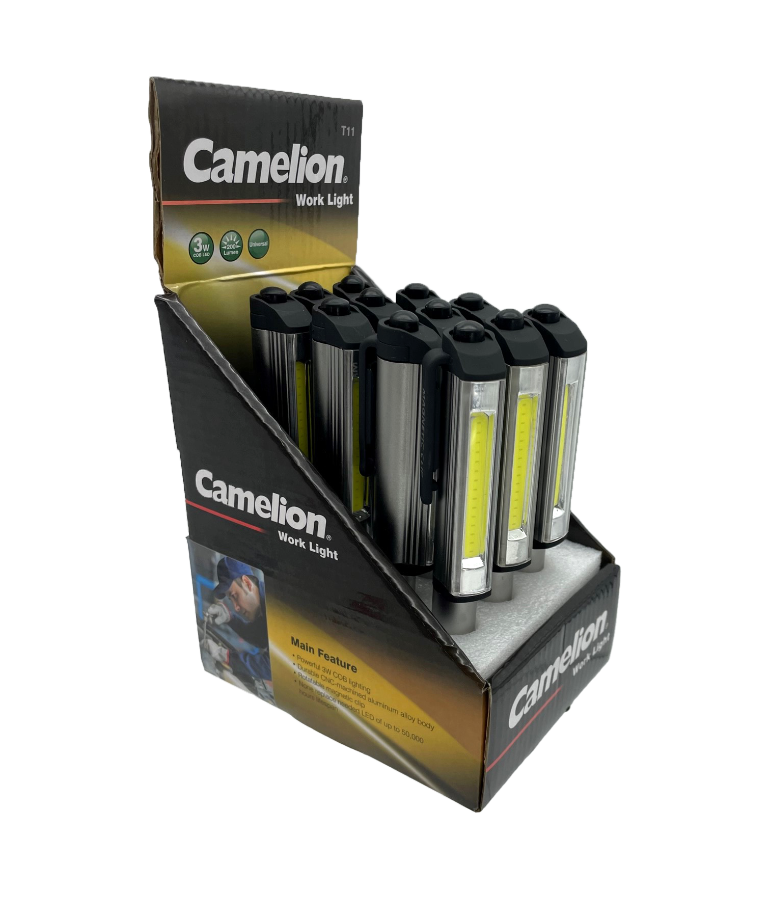 Torch Camelion 3WCOB W/L Metal PeleGuy Distribution Pty Ltd 1300 377 341