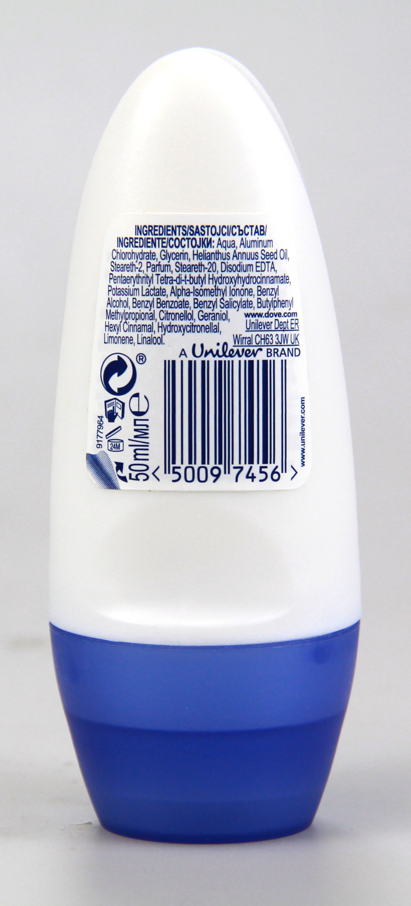 Dove Roll On W Original Peleguy Distribution Pty Ltd