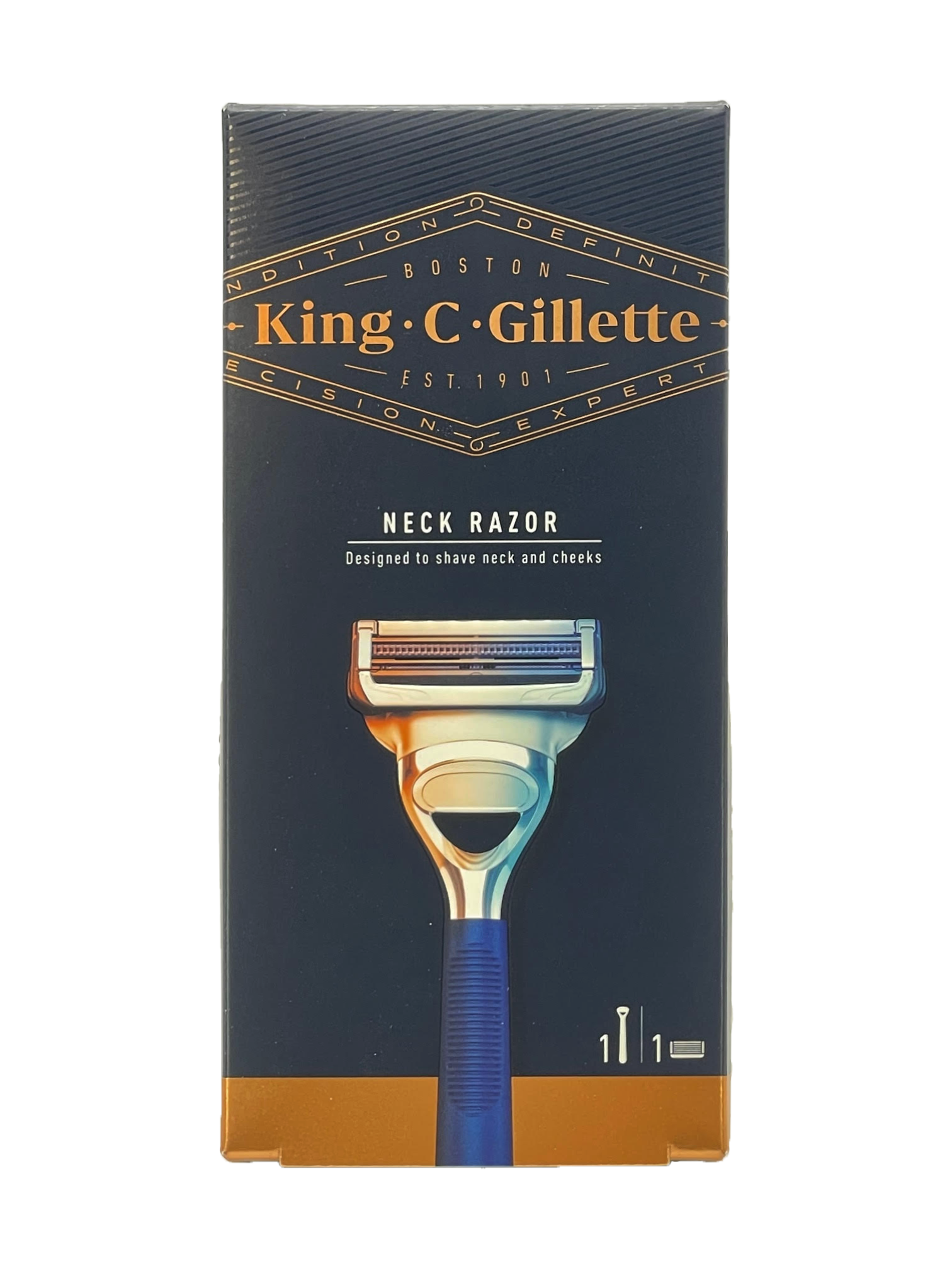 Gillette King C 1pk Prem Razor PeleGuy Distribution Pty Ltd 1300 377 341