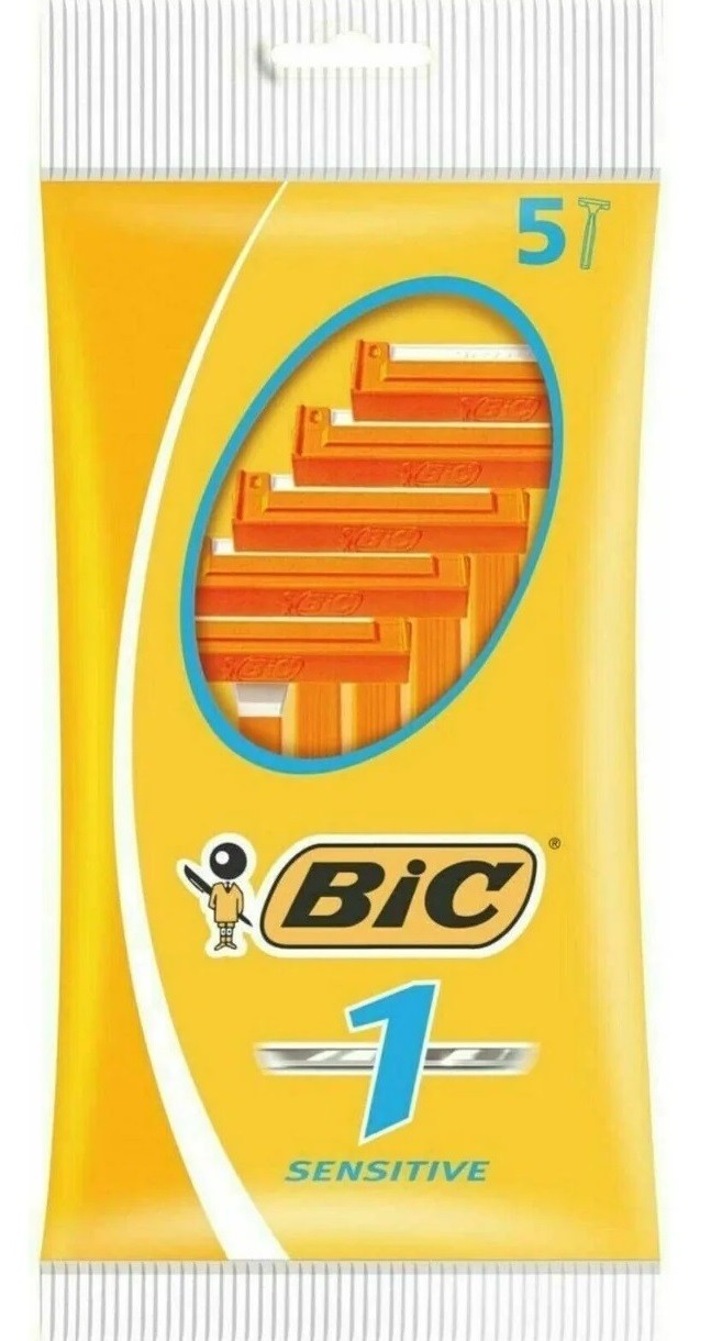 Razors BIC 5pk Sensitive PeleGuy Distribution Pty Ltd 1300 377 341