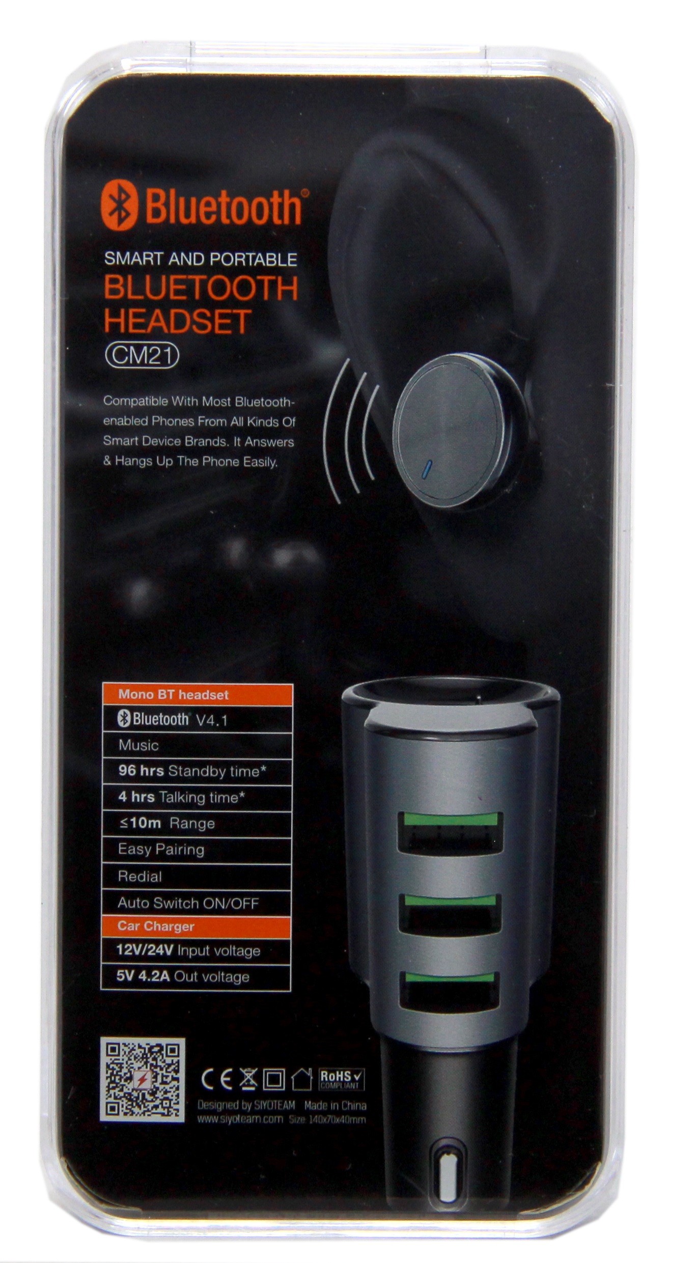 LDNIO Bluetooth Headset and LDNIO Car charger PeleGuy Distribution Pty ...