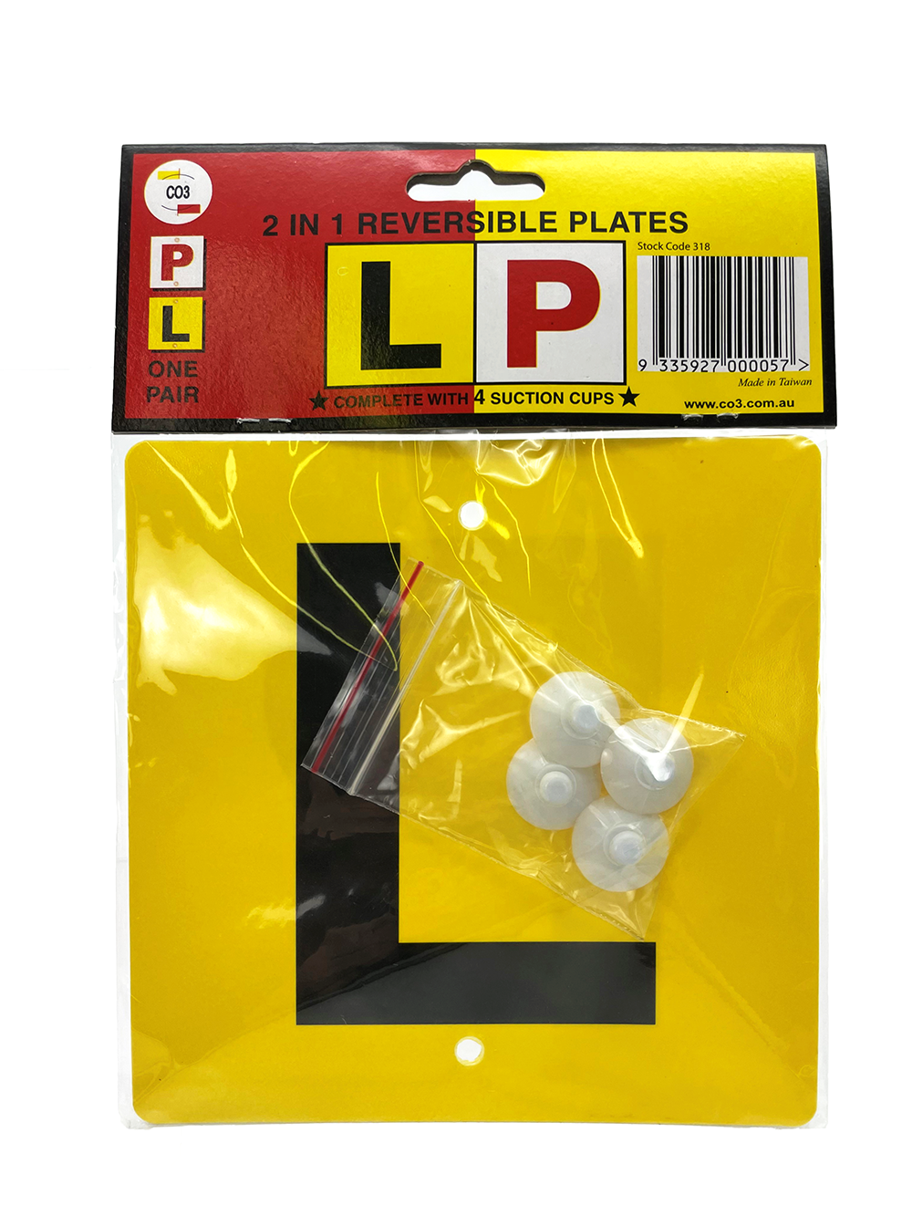 L/P Plate 2 IN 1 QLD,SA,NT,TAS PeleGuy Distribution Pty Ltd 1300 377 341