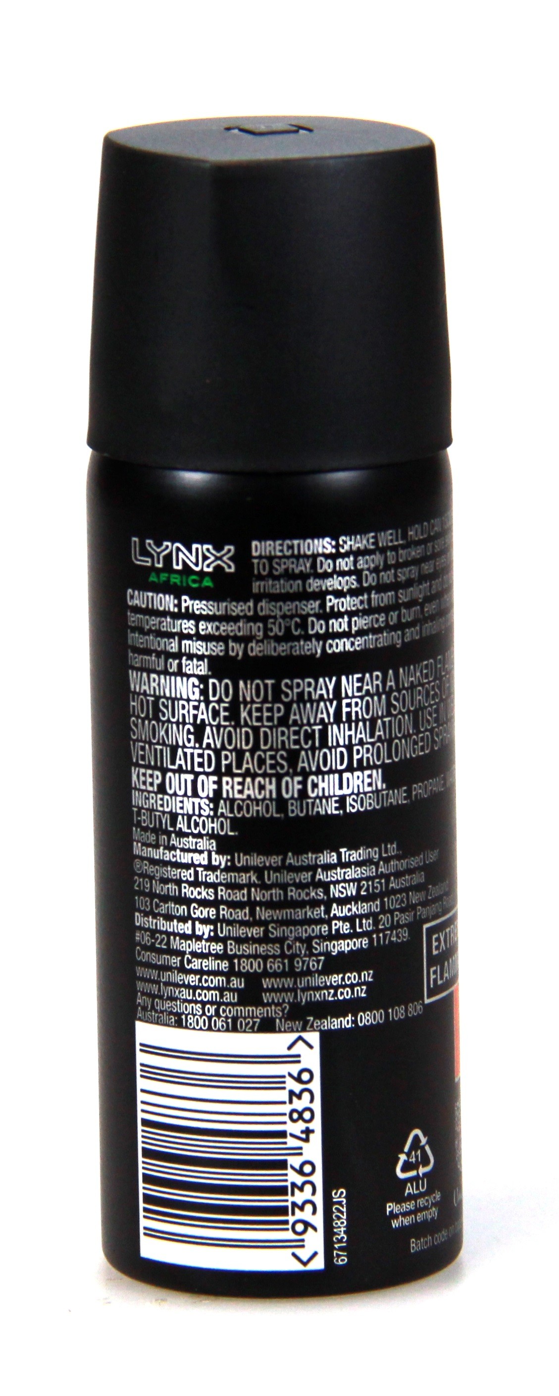 Lynx Africa - Mini 50mL - Products PeleGuy Distribution Pty Ltd 1300 ...