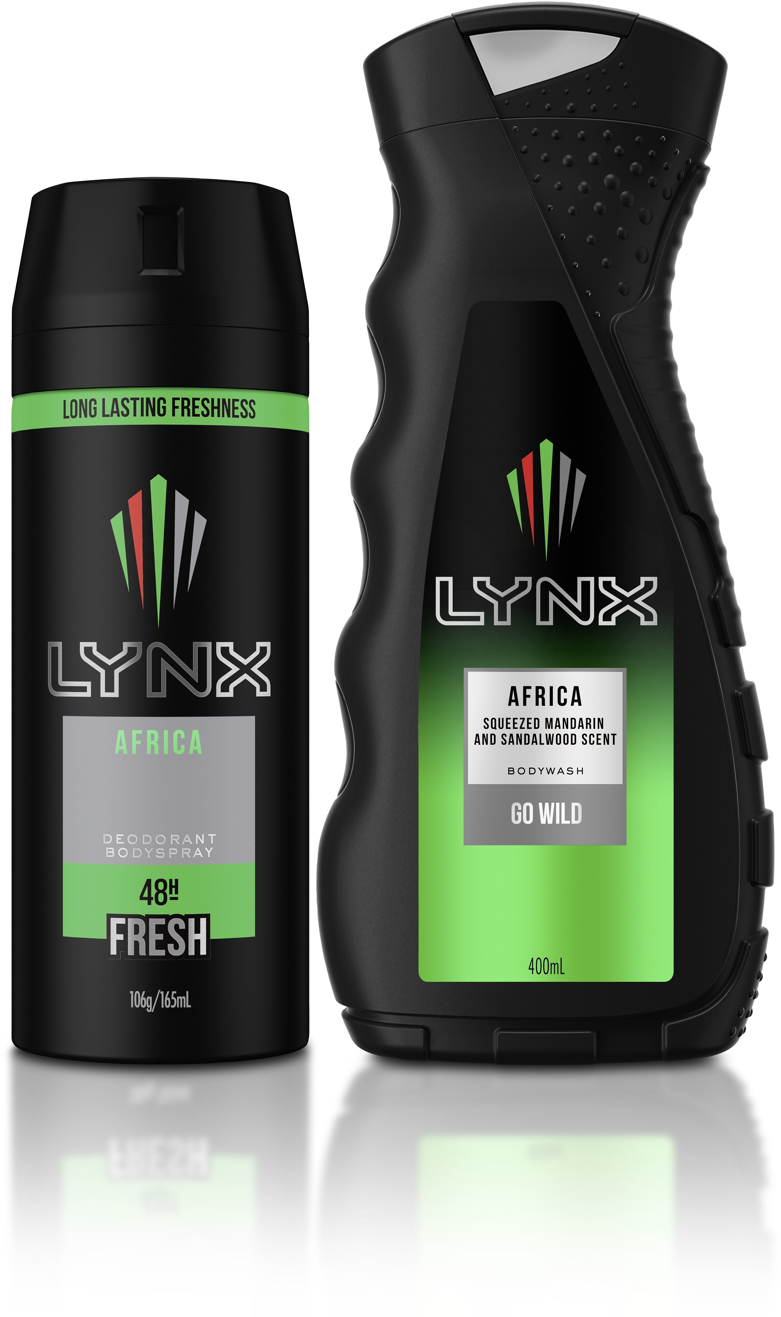 Lynx GIFT BAG Africa 2pk PeleGuy Distribution Pty Ltd 1300 377 341