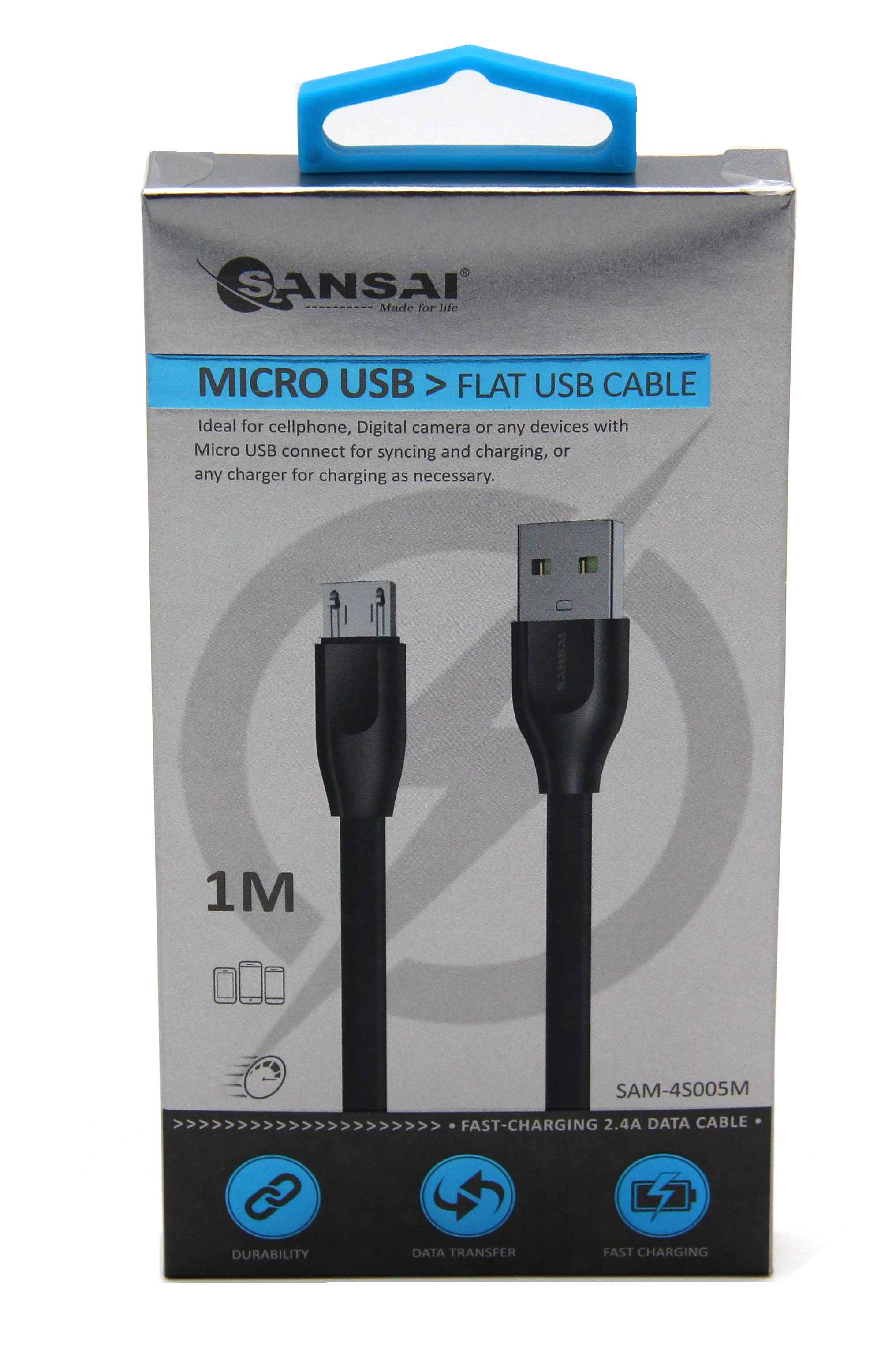 Micro USB Flat Cable - Products PeleGuy Distribution Pty Ltd 1300 377 341