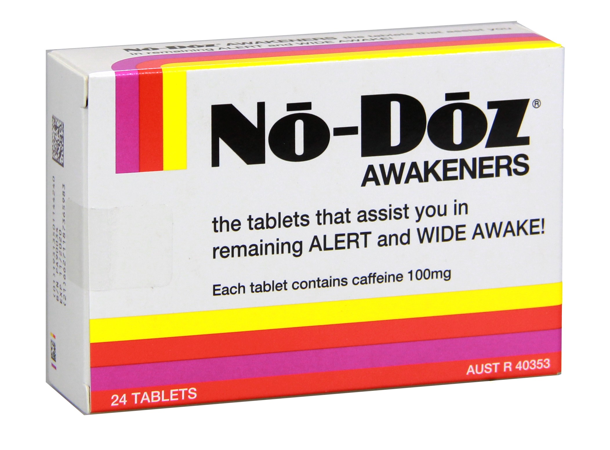 No Doz Awakeners (white) - Products PeleGuy Distribution Pty Ltd 1300 ...