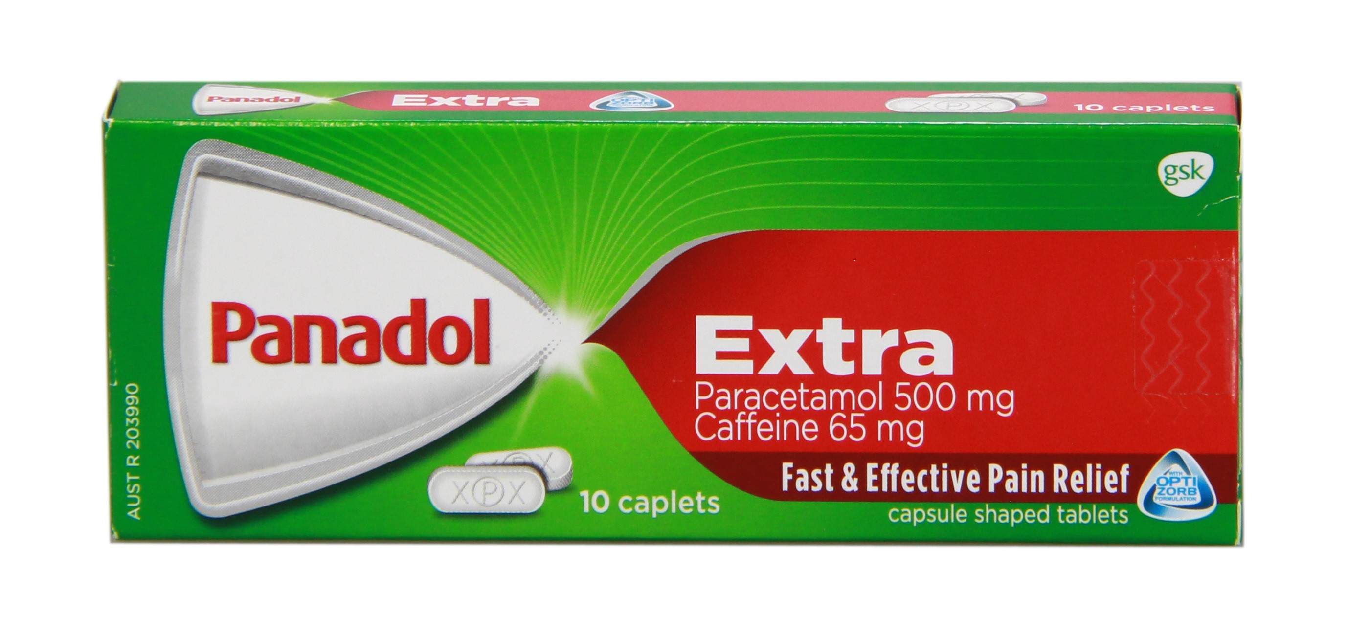 Panadol Extra OZ 10pk Caplets PeleGuy Distribution Pty Ltd 1300 377 341