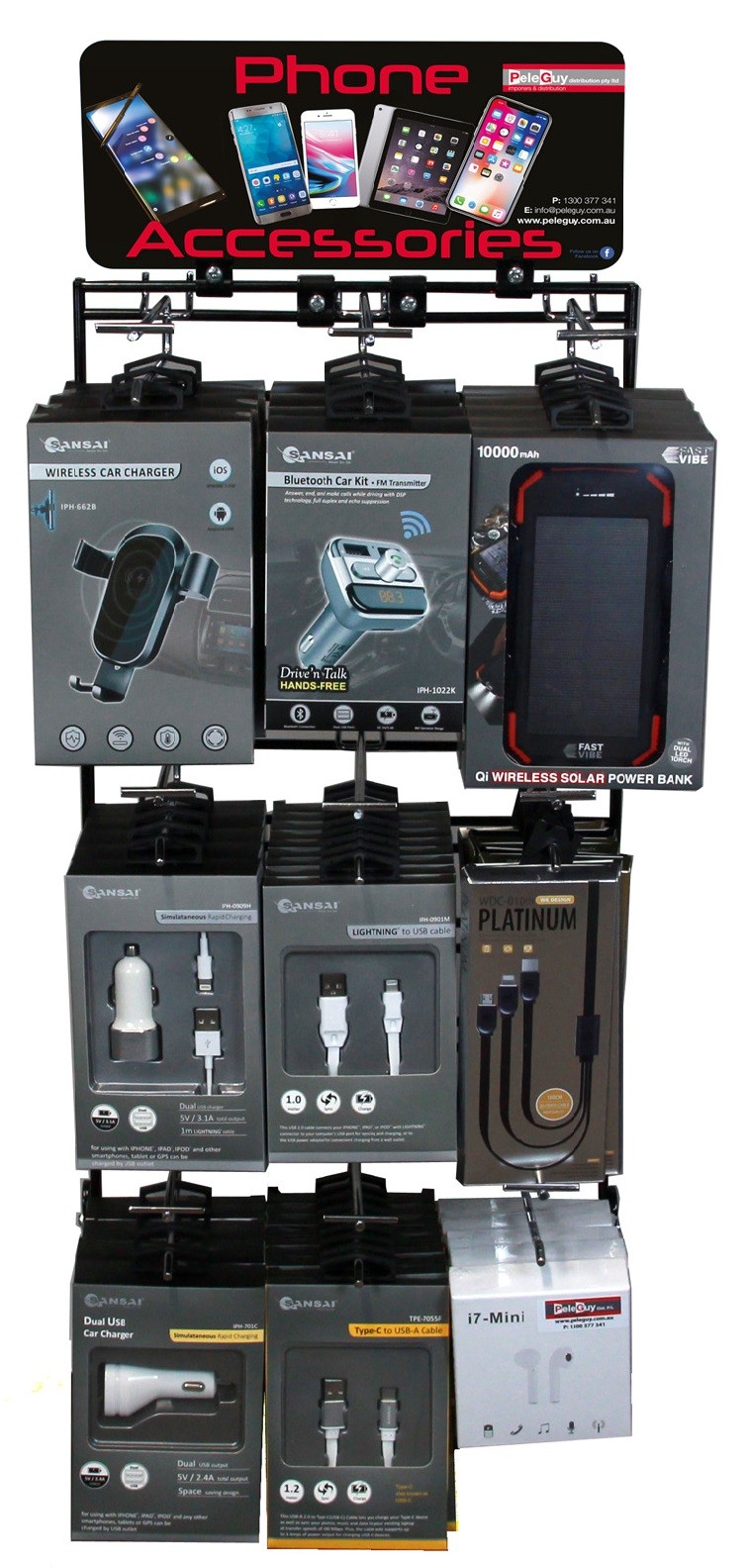 Phone Counter Stand - Display Stands - Products PeleGuy Distribution ...