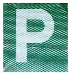 P Plate See Through Green - Miscellaneous - Products PeleGuy ...