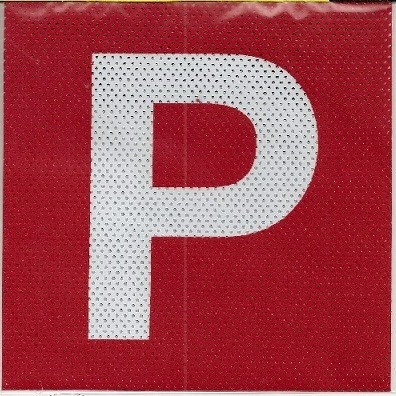 P Plate see Through red - Miscellaneous - Products PeleGuy Distribution ...