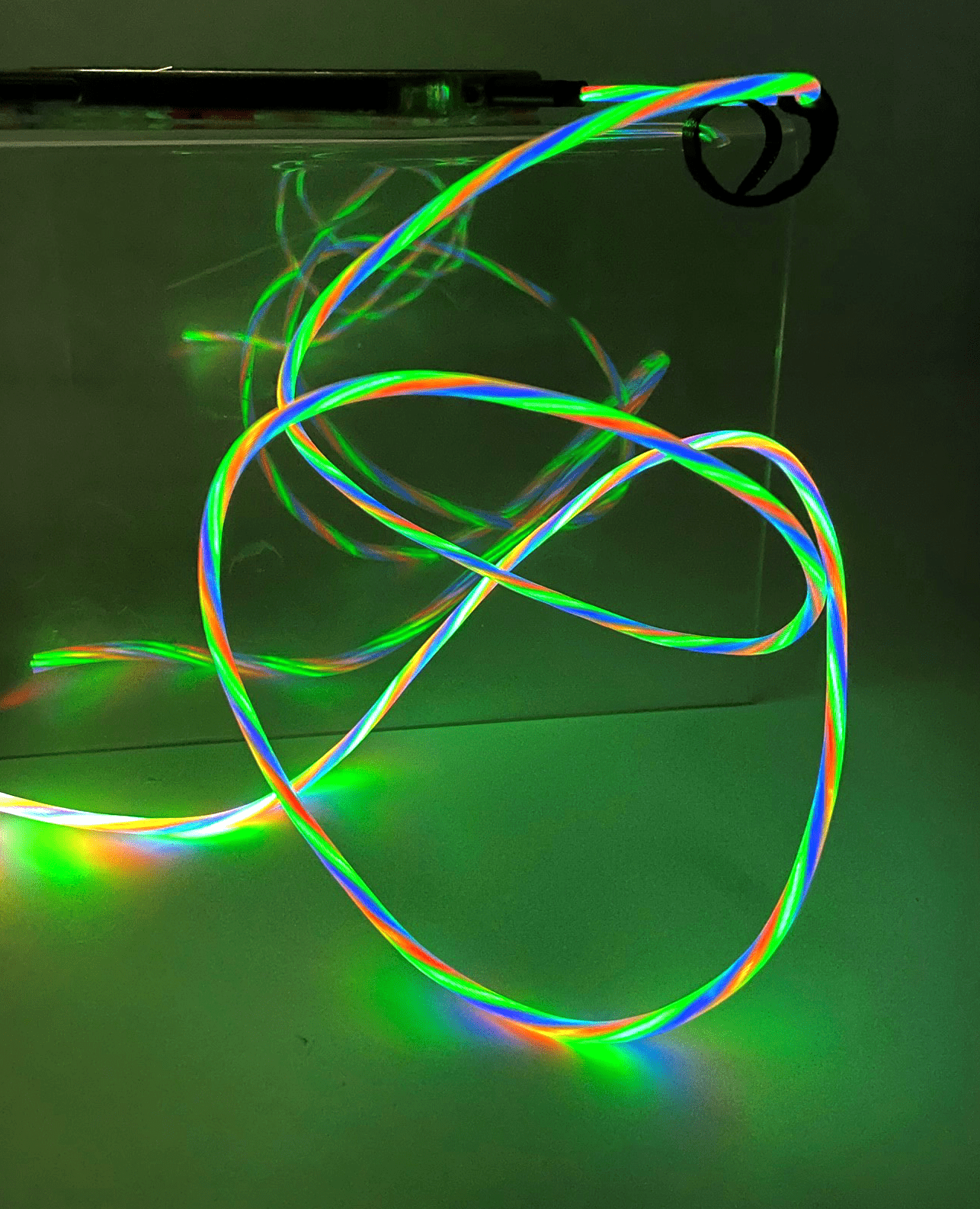 iPhone RGB Light-Up Cable PeleGuy Distribution Pty Ltd 1300 377 341