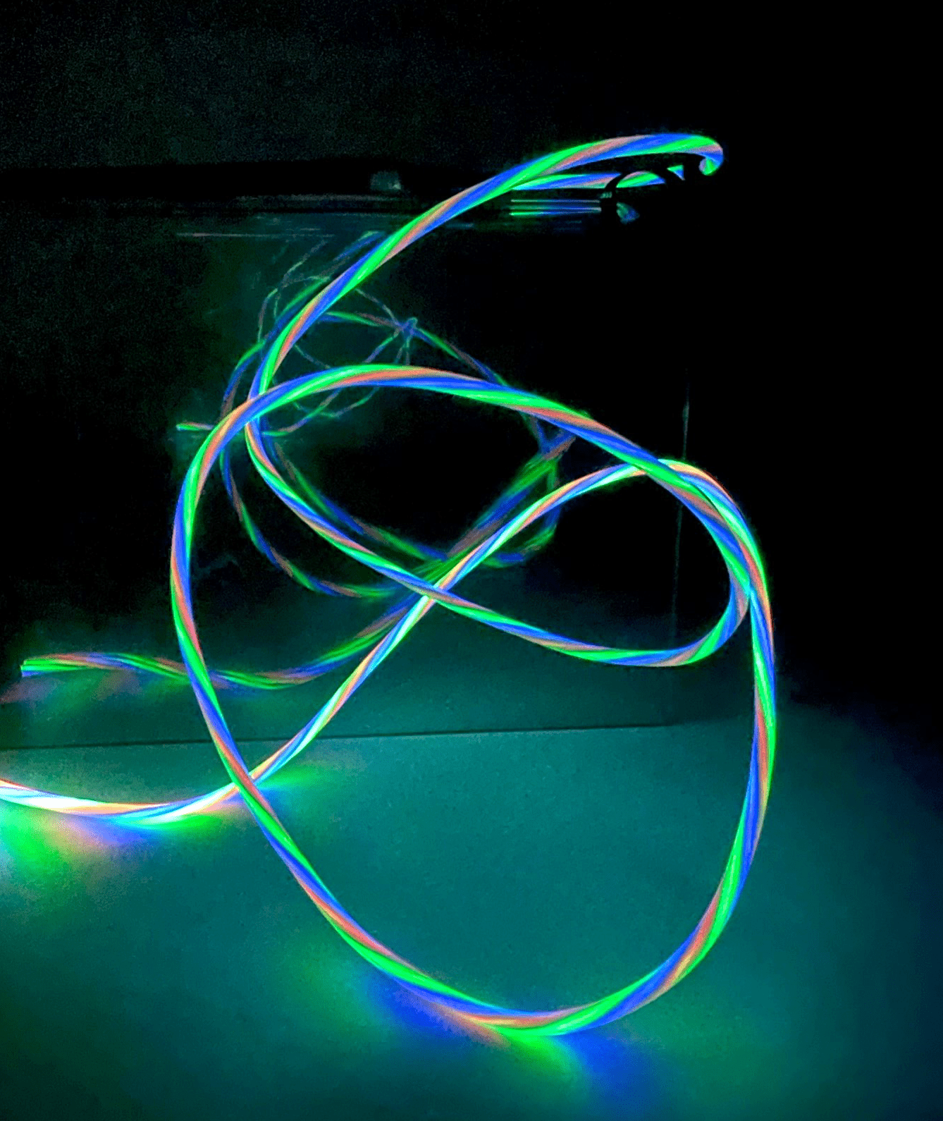 iPhone RGB Light-Up Cable PeleGuy Distribution Pty Ltd 1300 377 341