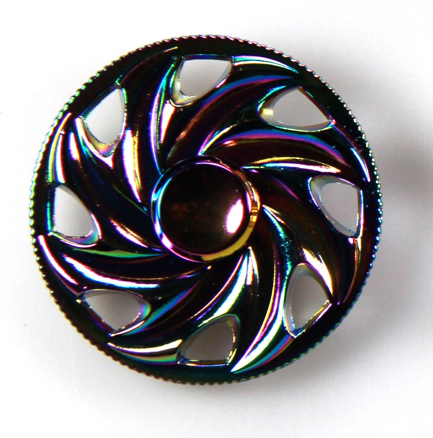 Spinners Round Rainbow Metal PeleGuy Distribution Pty Ltd 1300 377 341