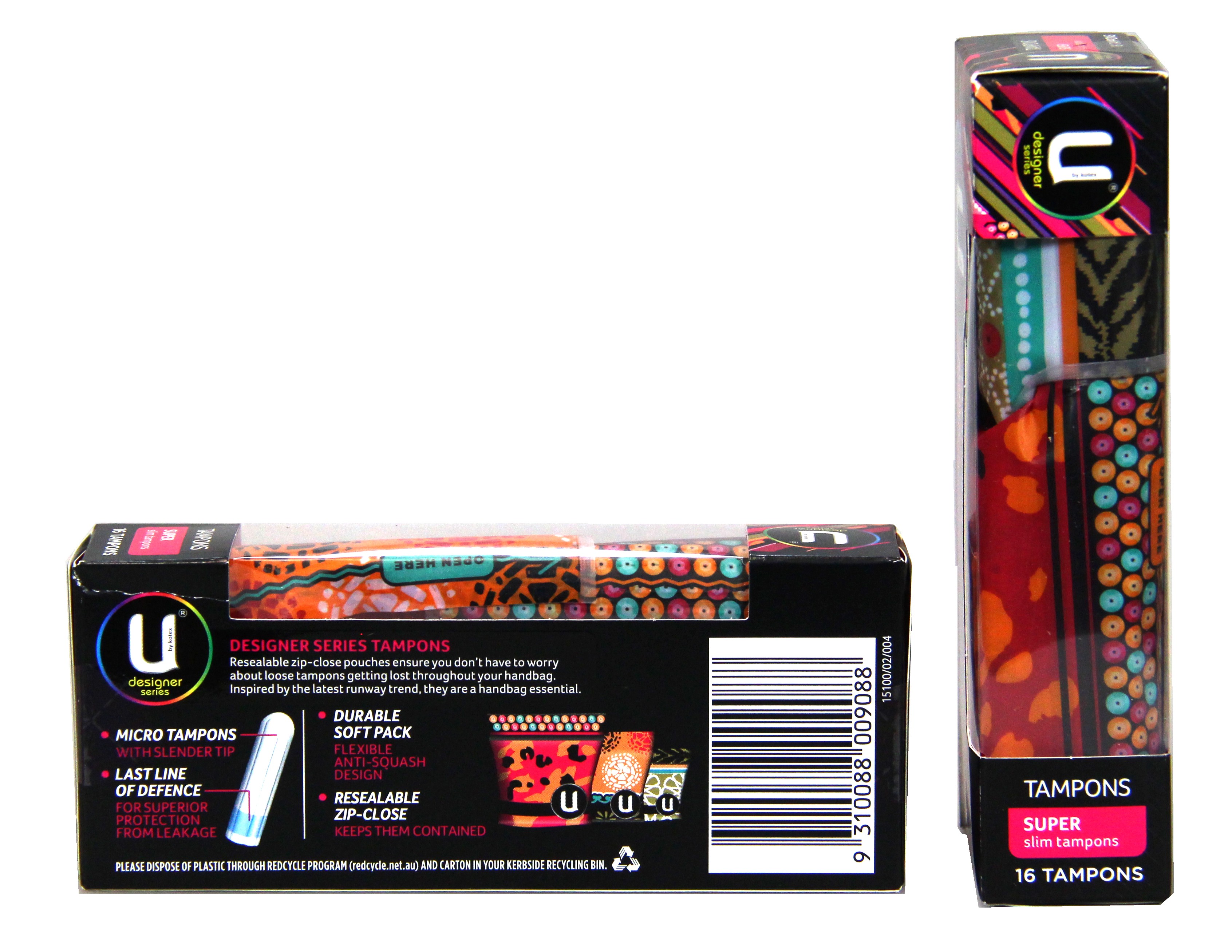 U By Kotex Tampons Super 16PK - Health and Beauty - Products PeleGuy ...