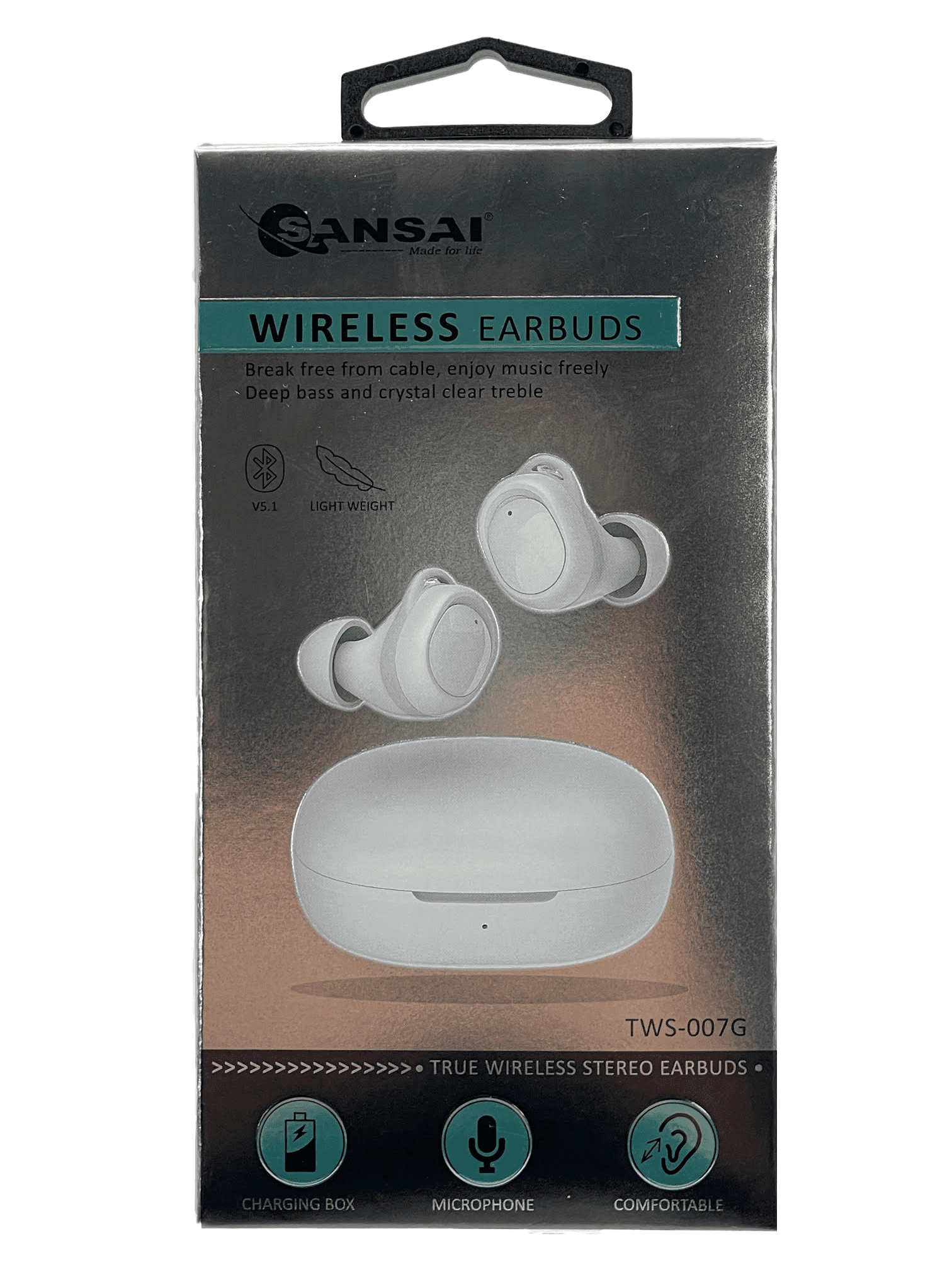 Earbuds Wireless TWS - 007G PeleGuy Distribution Pty Ltd 1300 377 341
