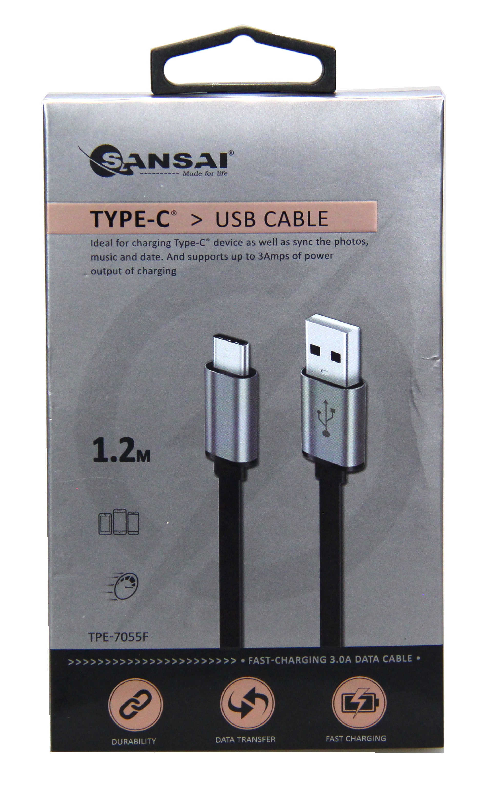 Type-C FLAT Cable PeleGuy Distribution Pty Ltd 1300 377 341