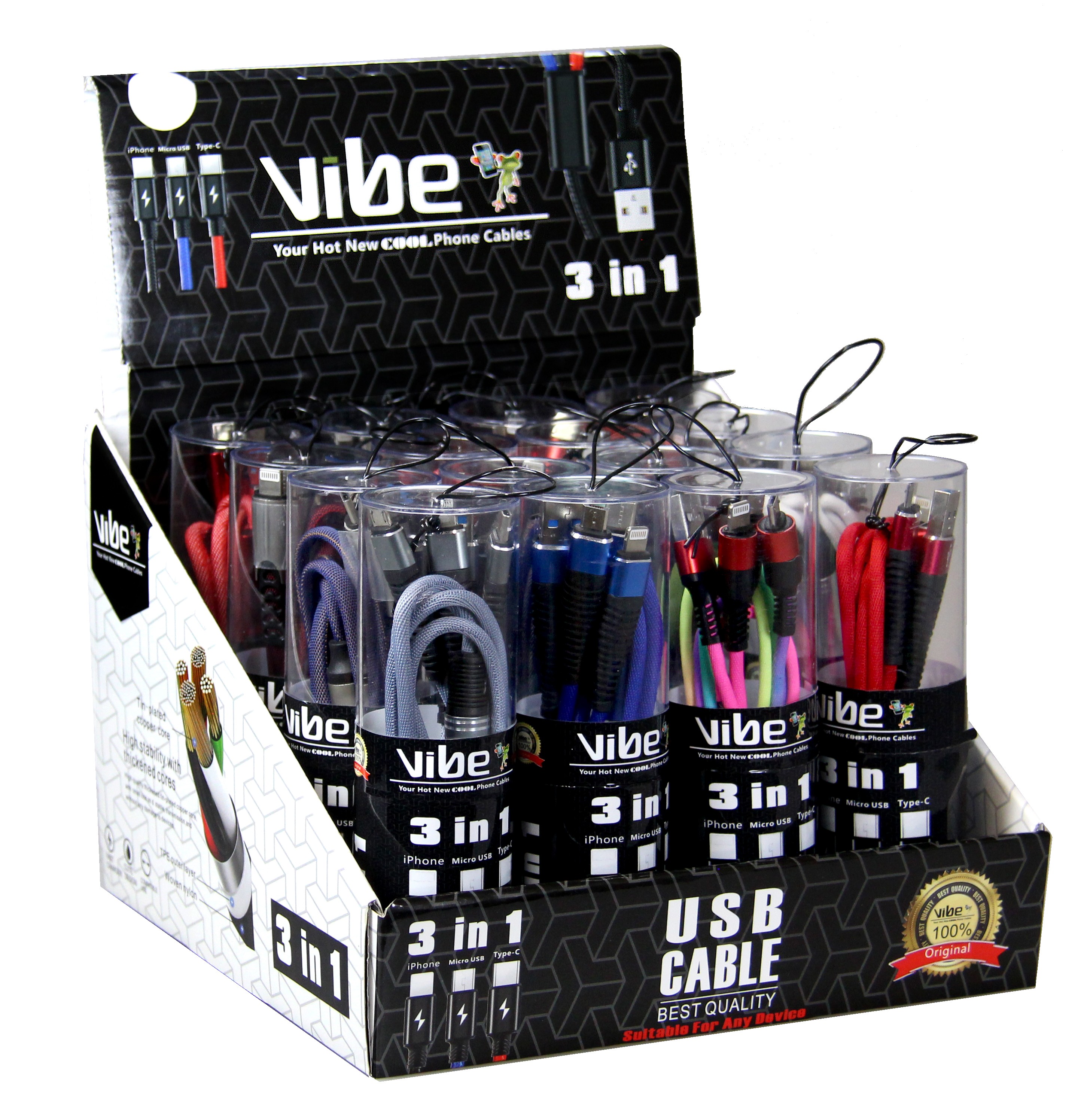 Vibe 3 in 1 Full Stand (16pcs) PeleGuy Distribution Pty Ltd 1300 377 341
