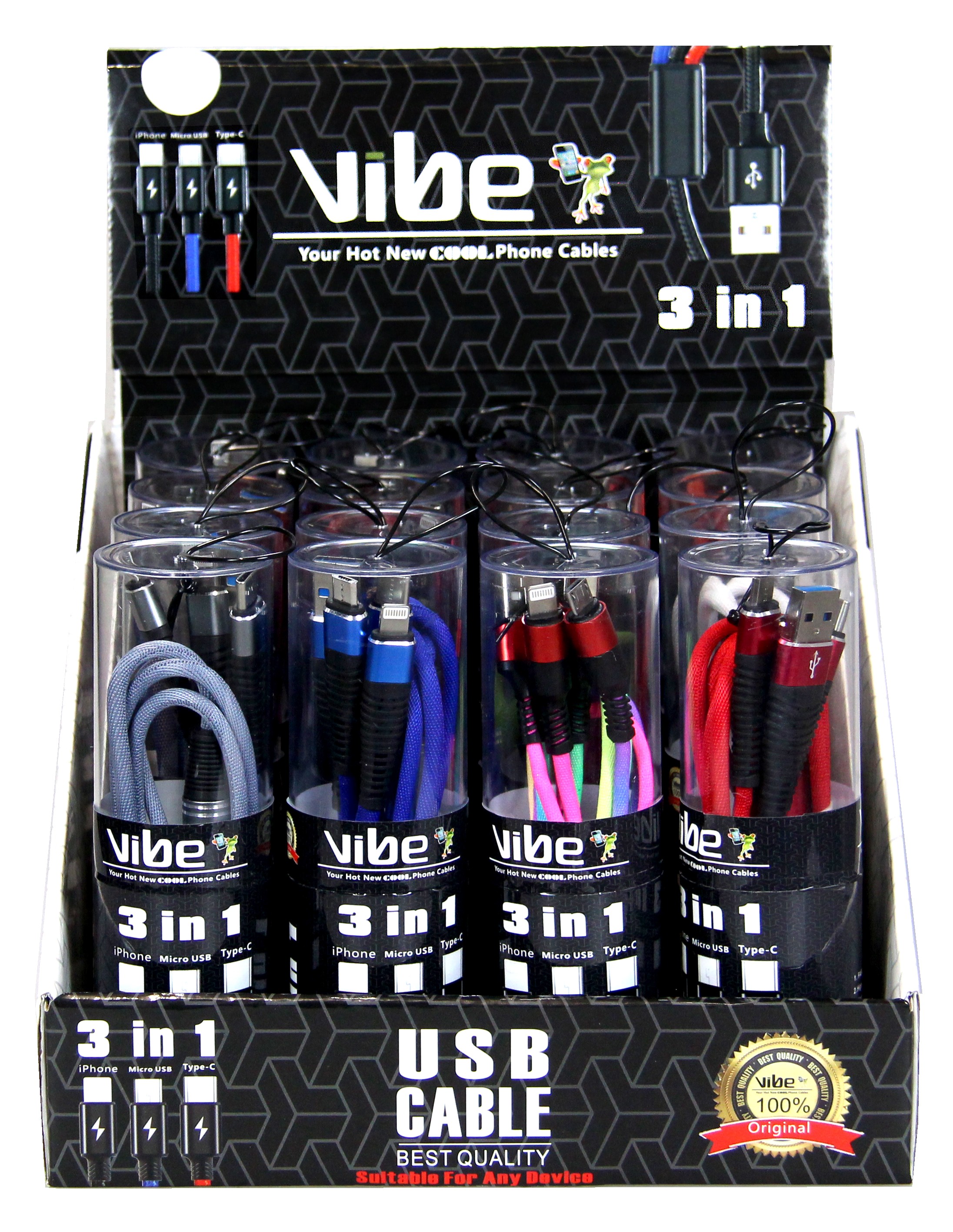 Vibe 3 in 1 Full Stand (16pcs) PeleGuy Distribution Pty Ltd 1300 377 341