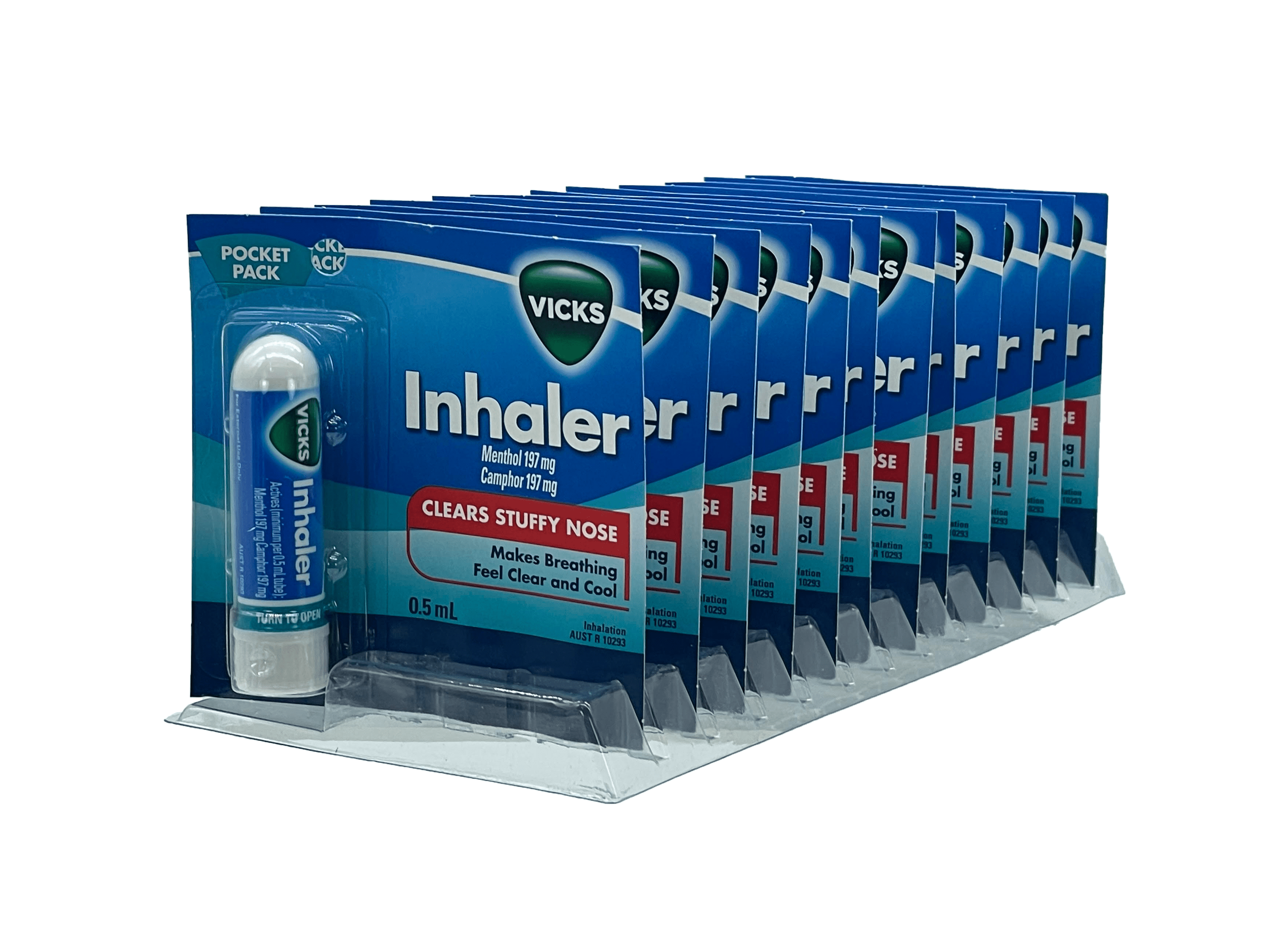 Vicks Pocket Inhaler 0.5ml PeleGuy Distribution Pty Ltd 1300 377 341